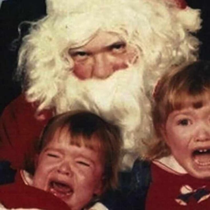 Scary Santa Photos - 10+ Cringe Worthy St. Nick Pictures
