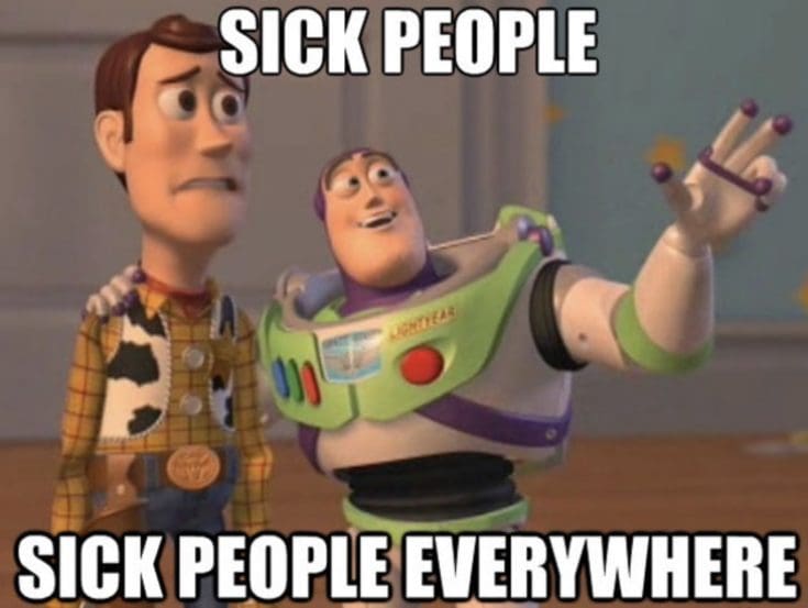 30 Funny Flu Memes About Being Sick