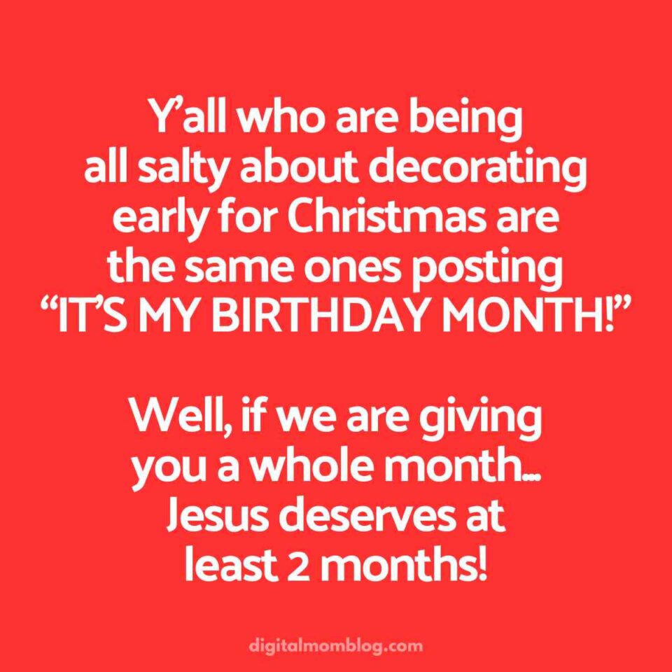 Funny Early Christmas Memes About Decorating Before Dec 1