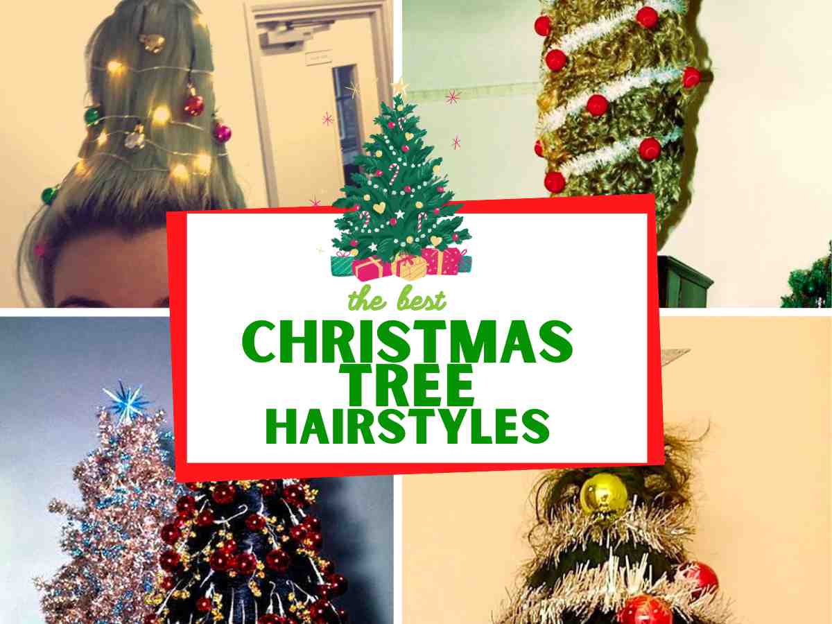 How To Make A Christmas Tree Hairstyle – Yes, It’s A Thing!