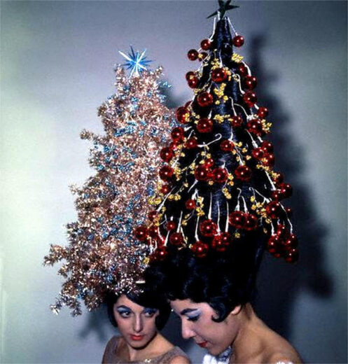 Christmas Hair Tree Photos And Tutorial - Perfect Party Hair