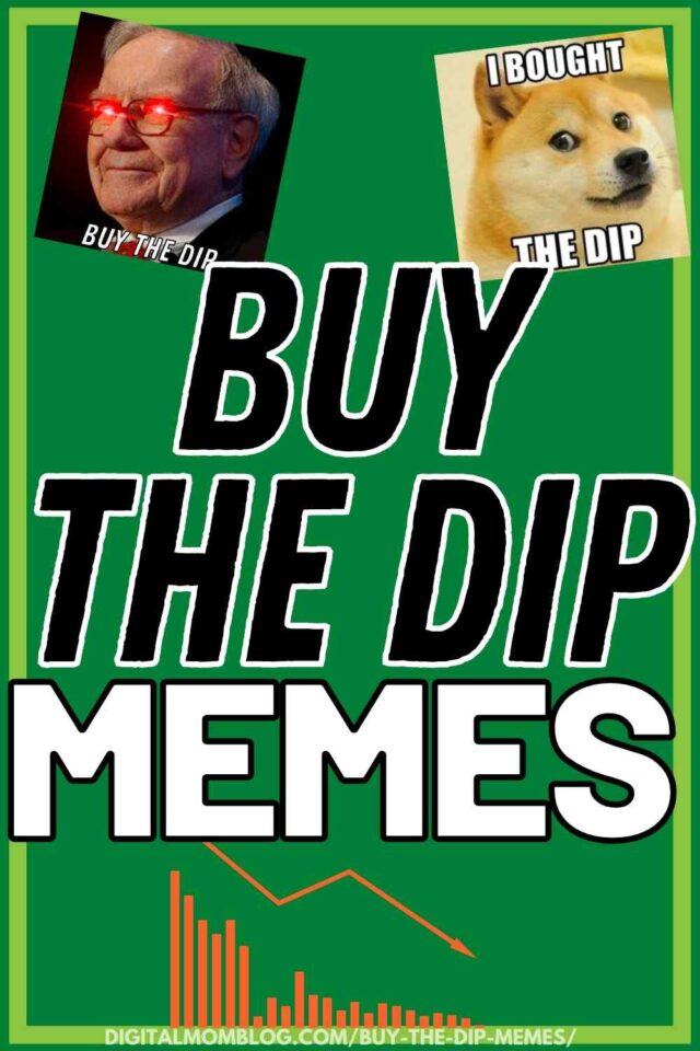 10+ Funny Buy The Dip Memes For Stock Market Players