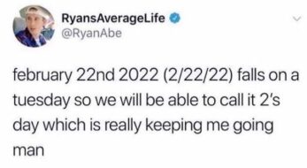Best Palindrome Memes For Twosday - 2/22/22