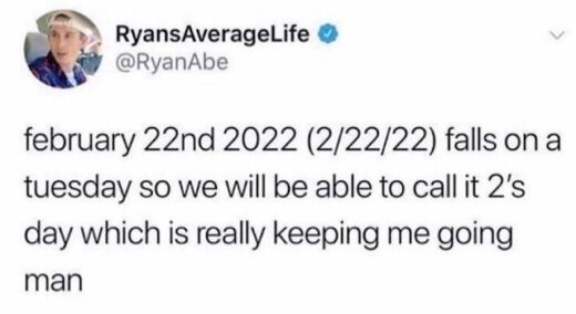 Best Palindrome Memes For Twosday - 2/22/22