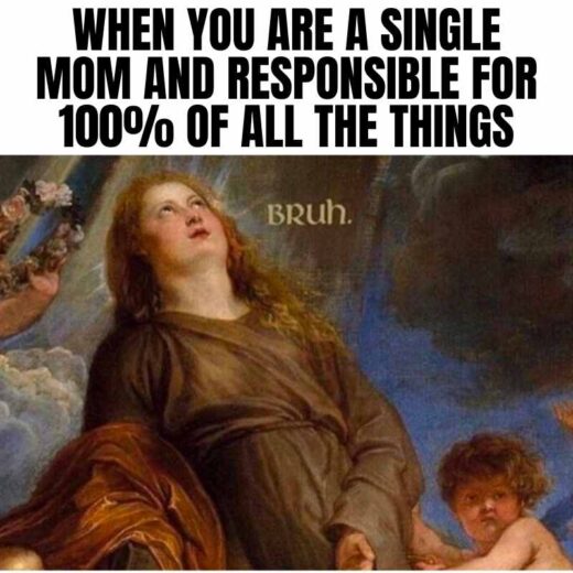 20 Funny Single Mom Memes For Mamas Parenting Alone