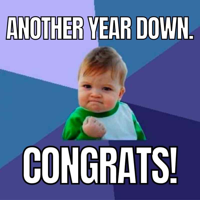 Congratulations Work
