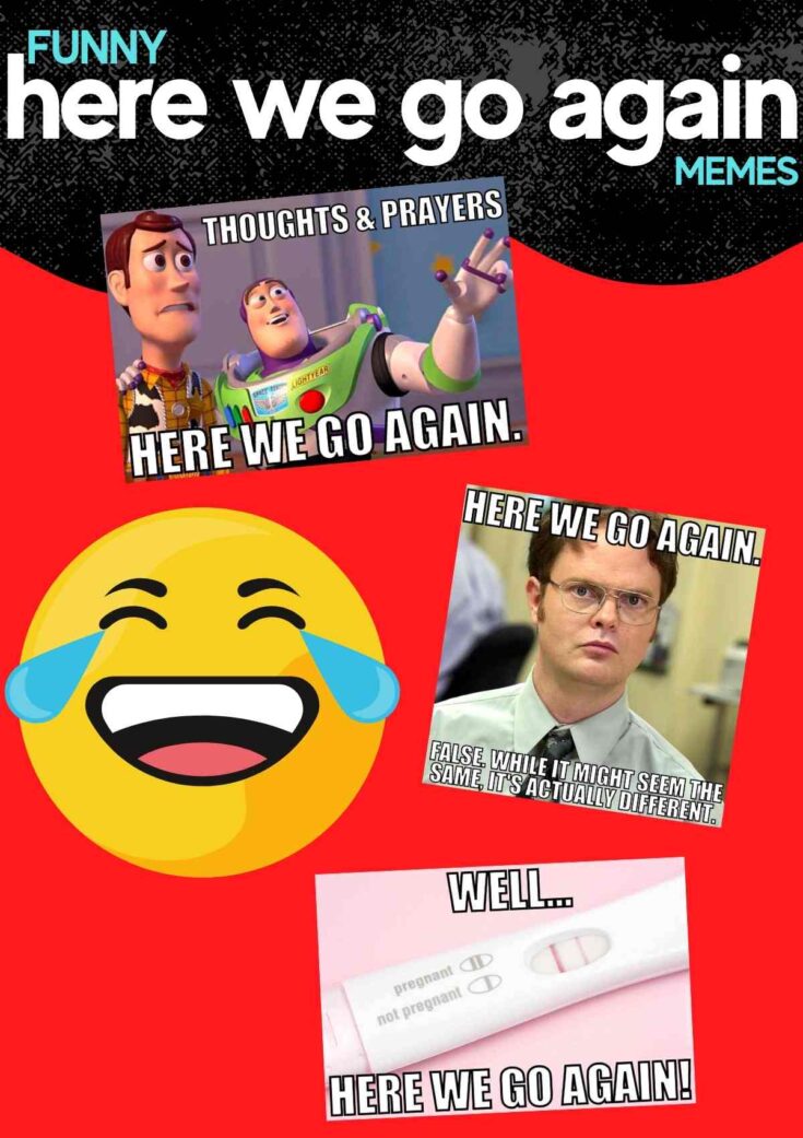 17 Funny Here We Go Again Memes And Images About Life Repeating Itself