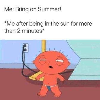 35 Sizzling Hot Weather Memes For Beating The Summer Heat