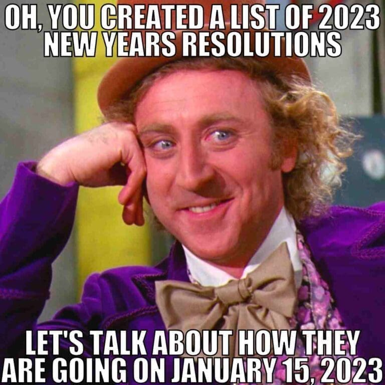 Hilarious New Years Resolution Memes 2023 To Inspire Your Goals