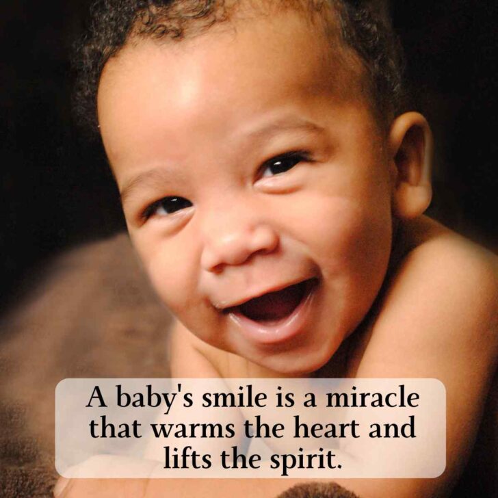 20 Heartwarming Baby Smiling Quotes To Brighten Your Day