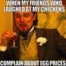 25 Funny Egg Memes About Egg Prices That Will Crack You UP!