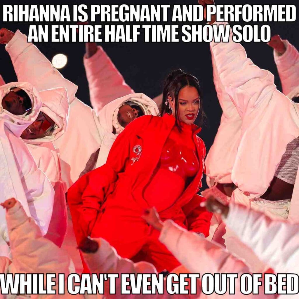 Best Rihanna Memes From Super Bowl 2024