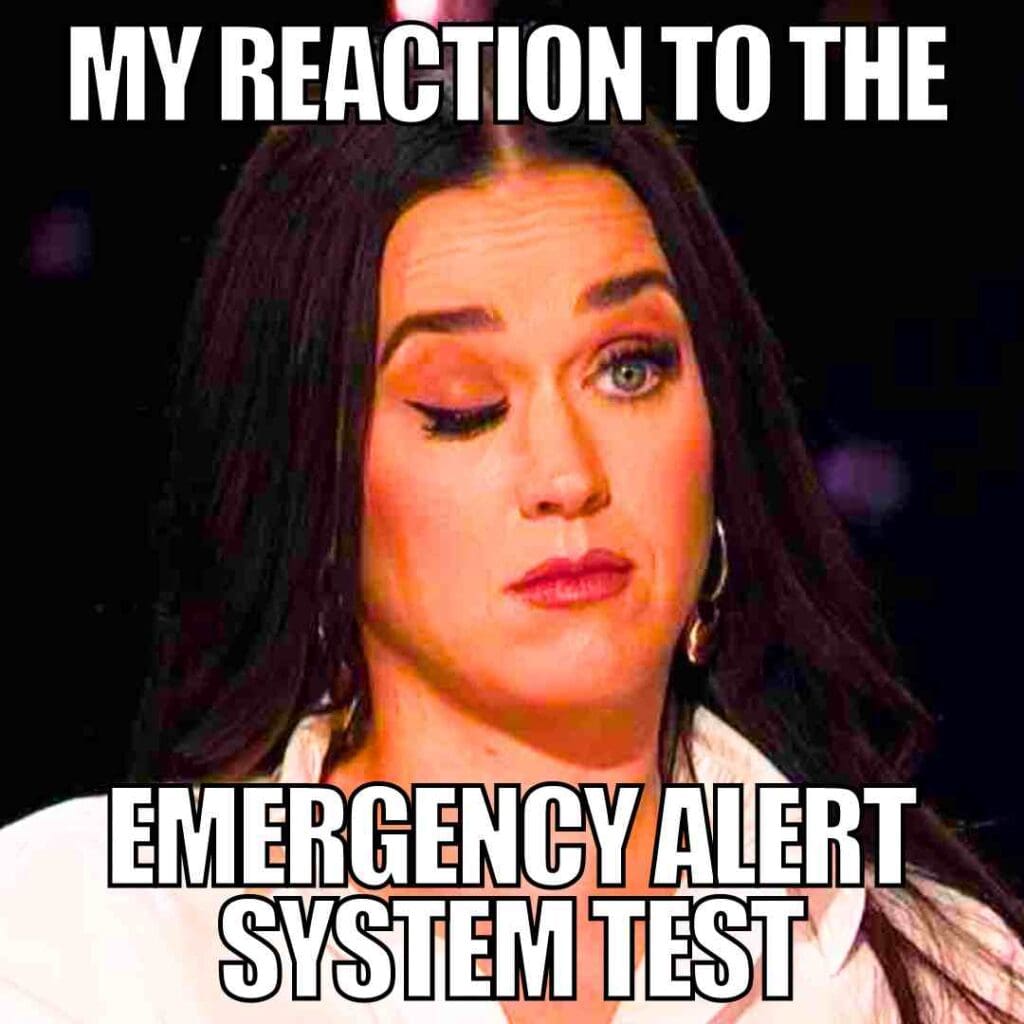 Funniest Emergency Alert System Memes For October 4 2023