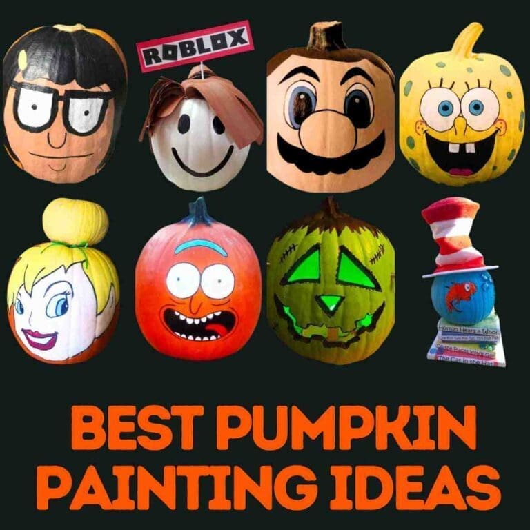 Paint The Town Orange: 21 Creative Pumpkin Painting Ideas