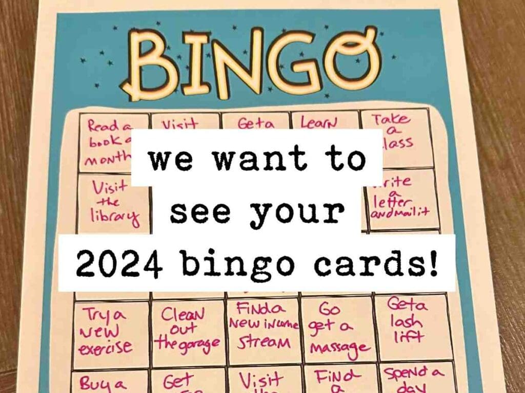 2024 Bingo Template: Fun New Year's Resolution Alternative