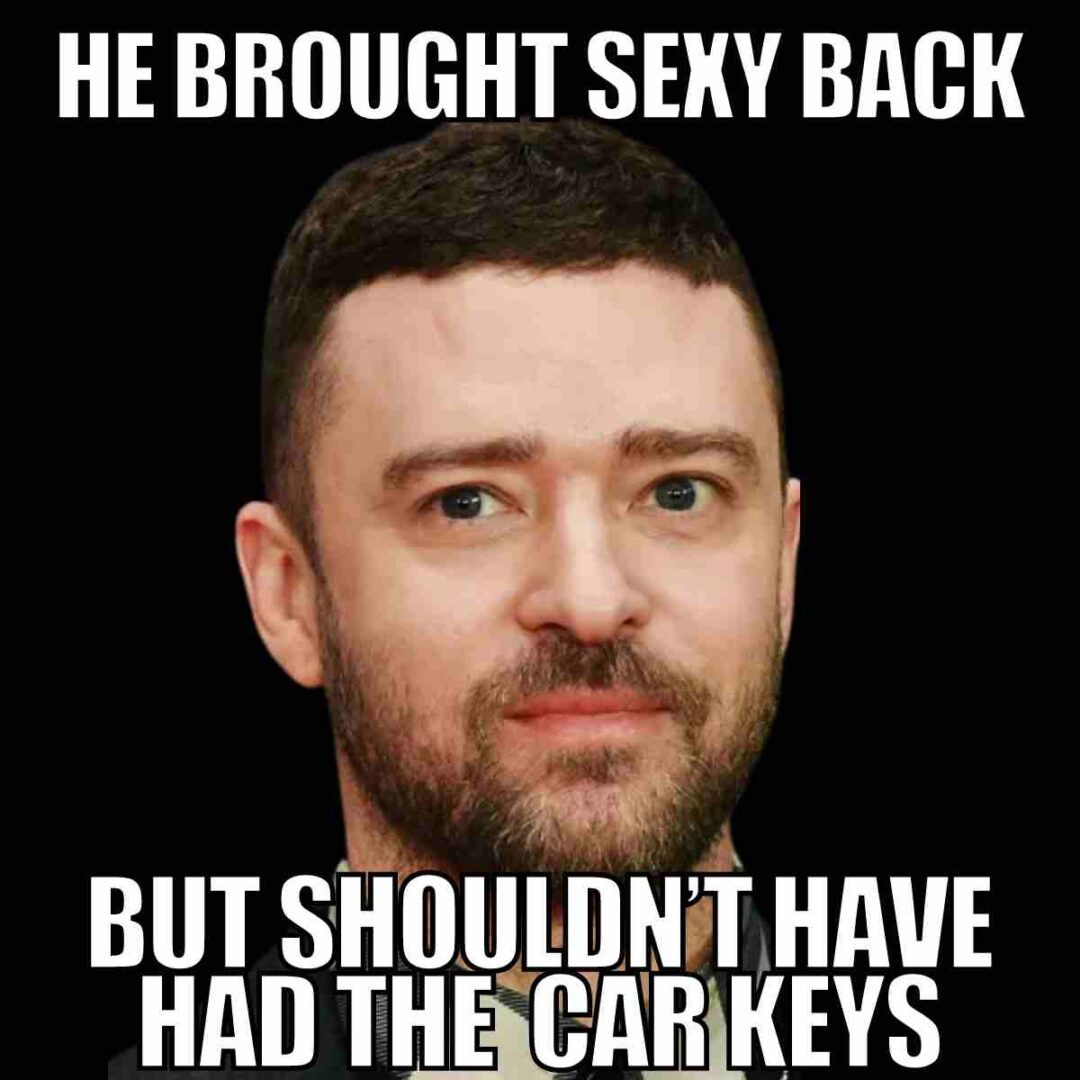 Justin Timberlake DWI? He's Gonna Be Meme'd