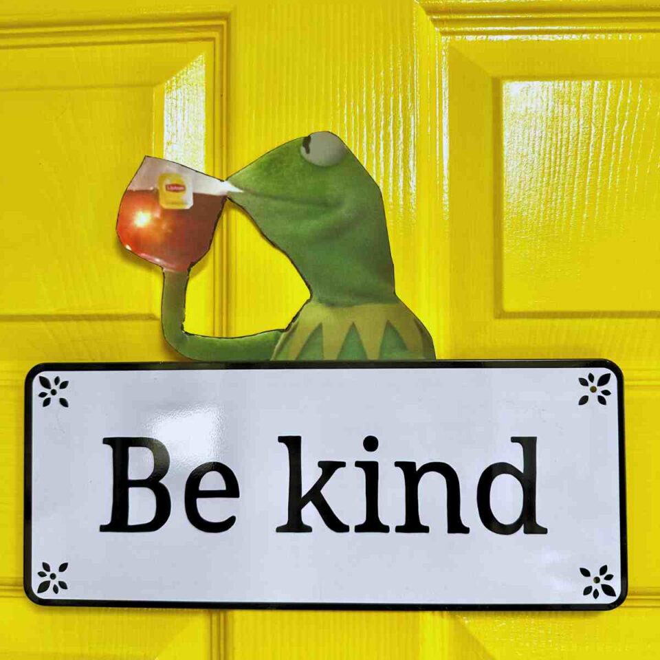 Free Printable Kermit Tea Meme Template: Sip And Share