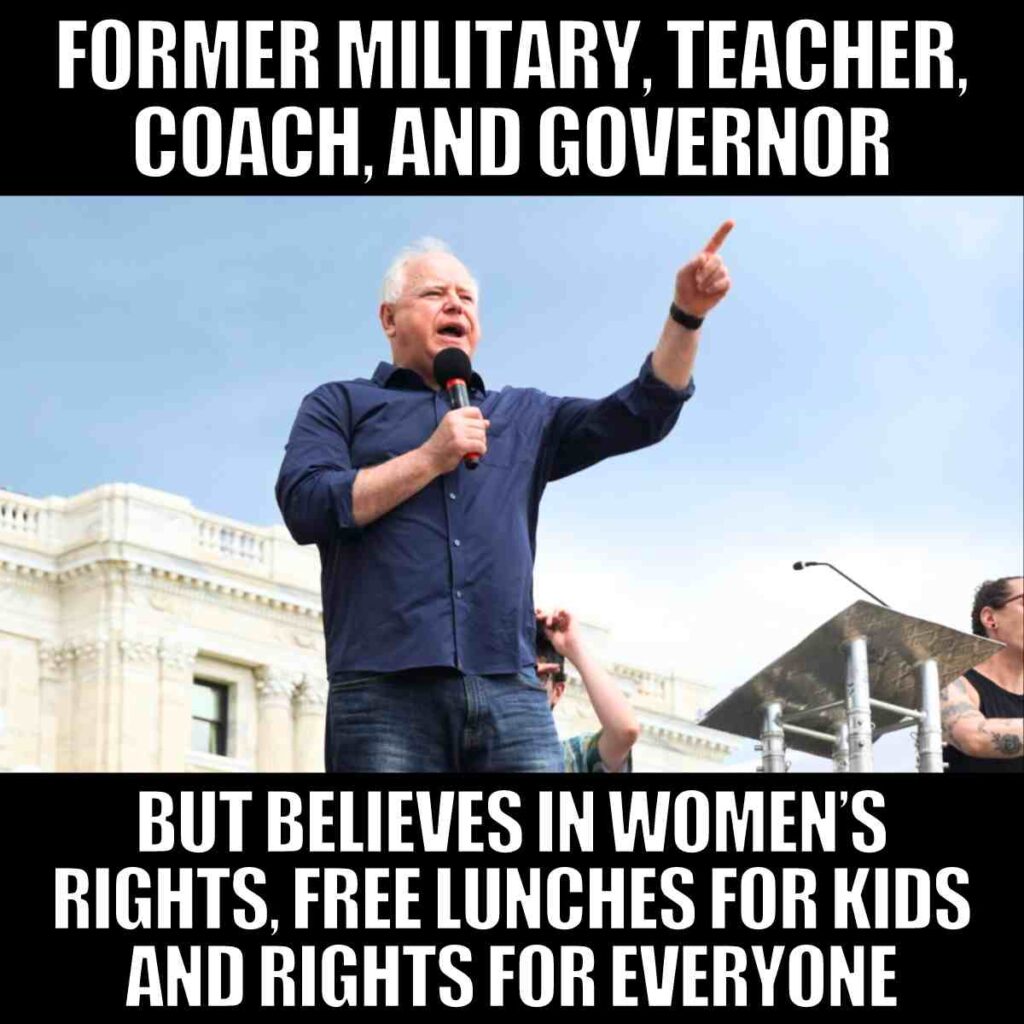 Best Tim Walz Memes About Americas Dad And VP Pick