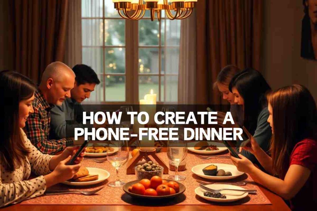 The No-Phone Dinner Table Challenge: Enjoy Screen-Free Meals