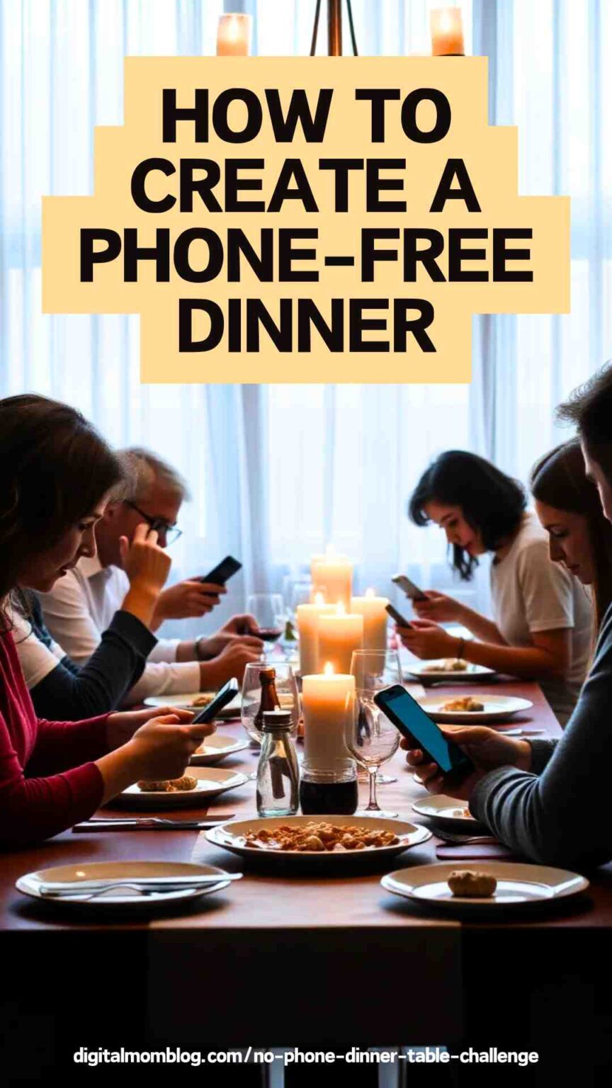 The No-Phone Dinner Table Challenge: Enjoy Screen-Free Meals