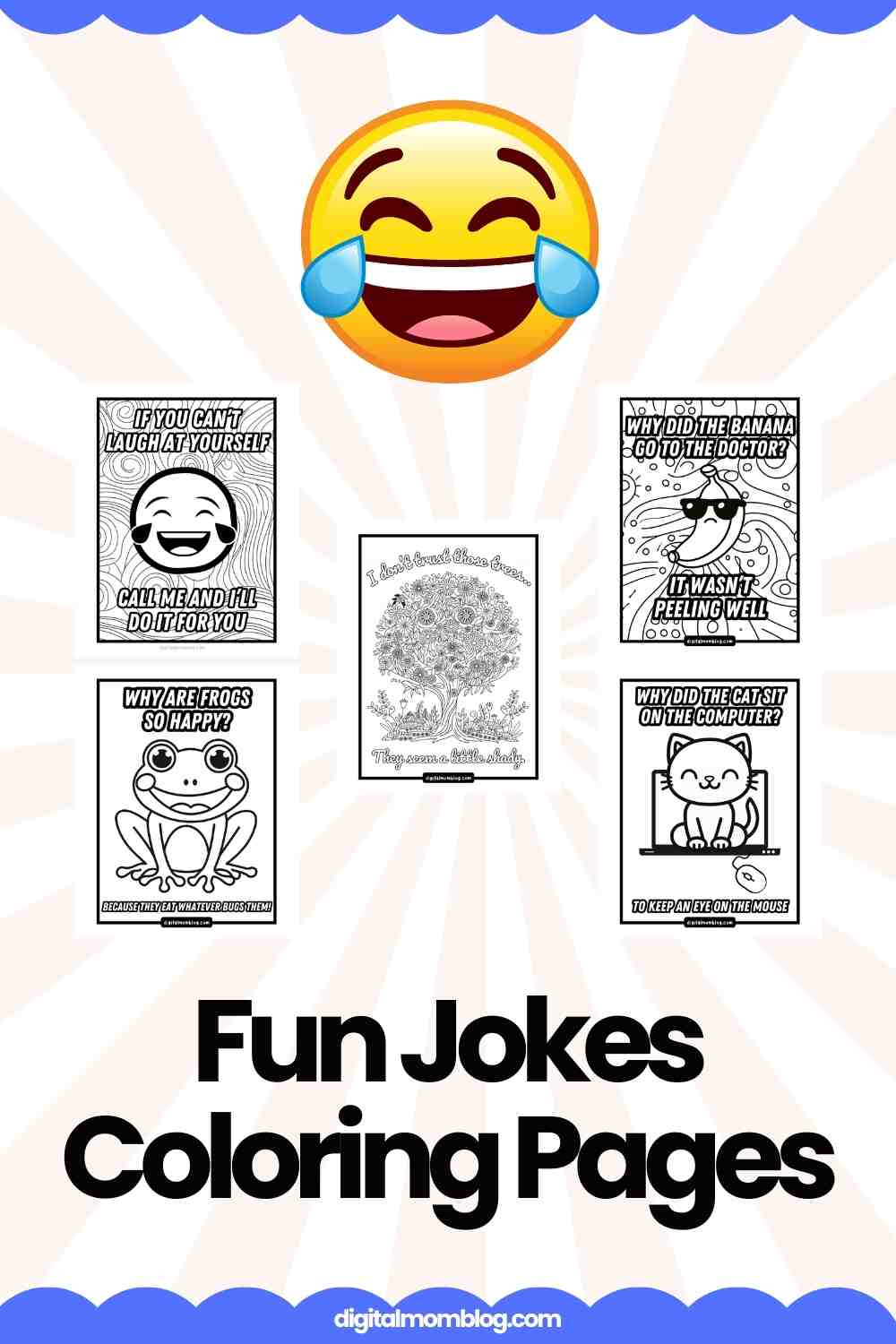 Bored? These Jokes Coloring Pages Will Instantly Lift Your Mood