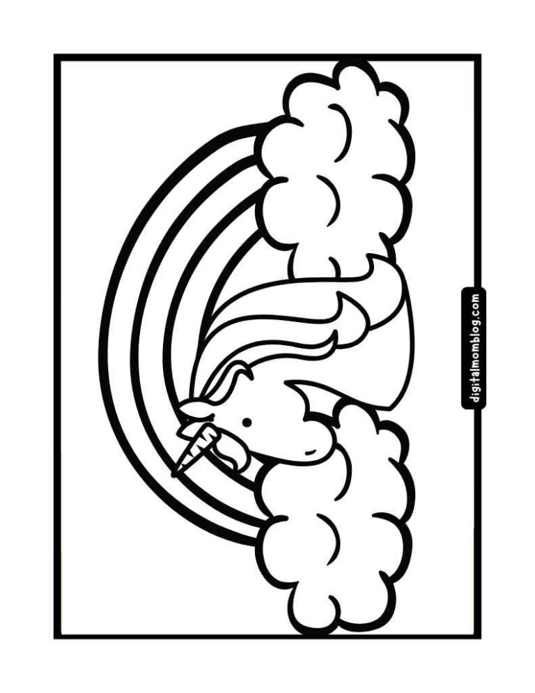 Free Printable Rainbow Coloring Pages (25 You’ll Love!)