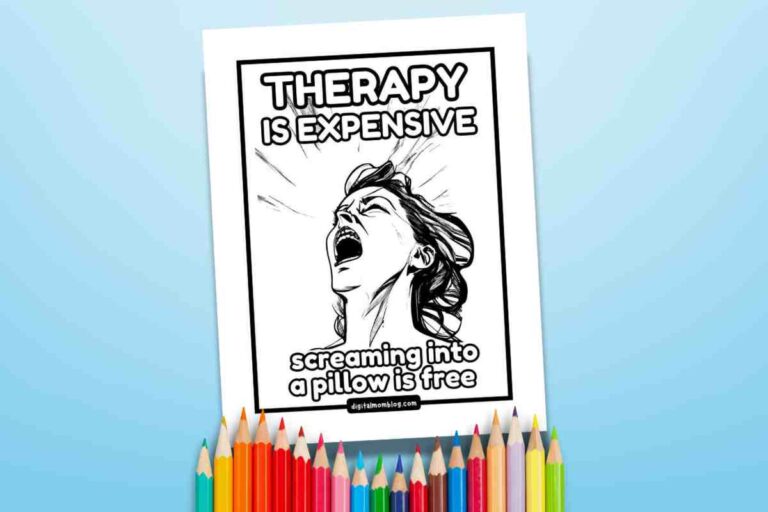 Free Self Care Coloring Pages For A Mindful Break