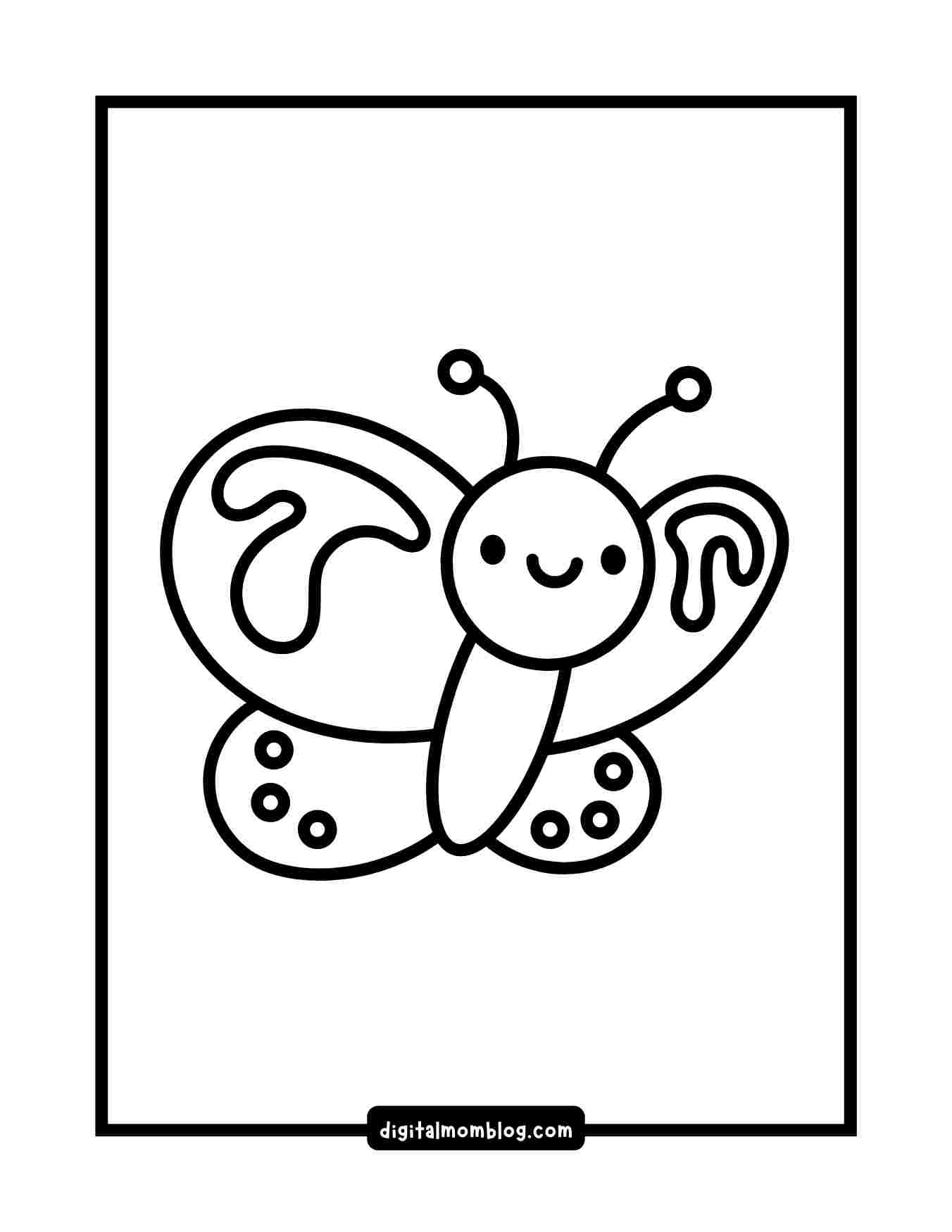 20 Free Spring Coloring Pages: Flowers, Butterflies And More