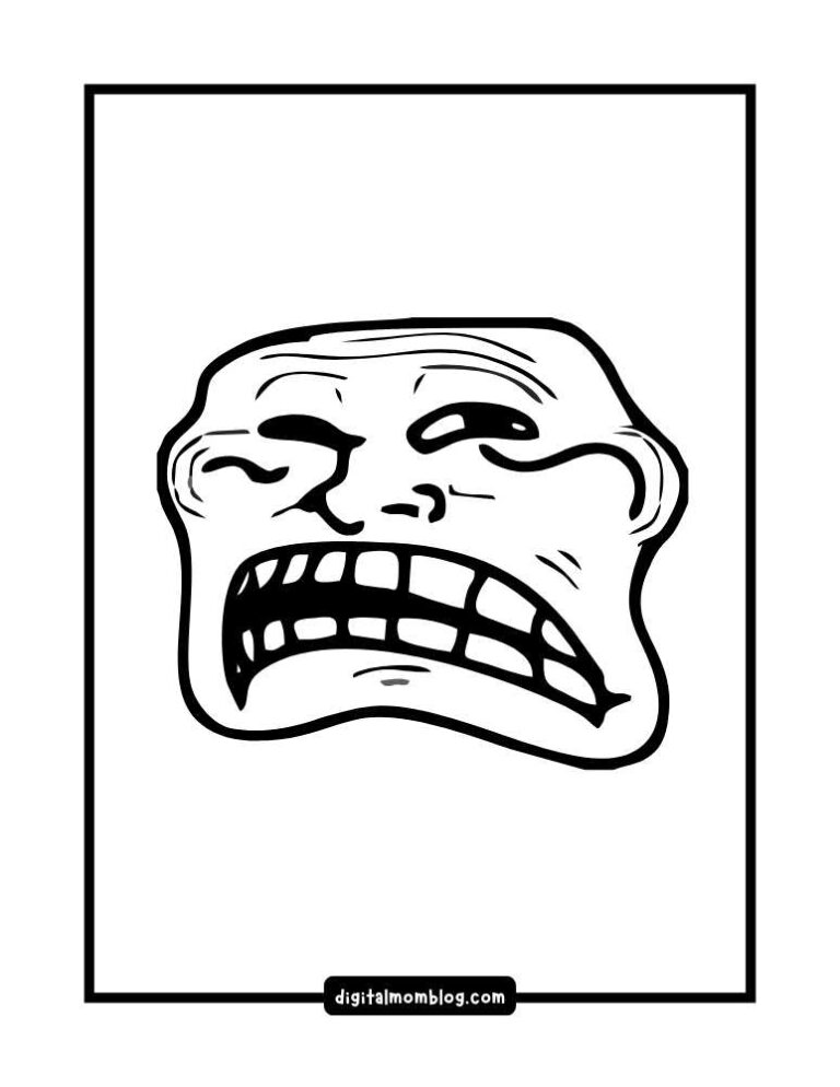 19 Free Meme Coloring Pages That’ll Make You Laugh While You Color